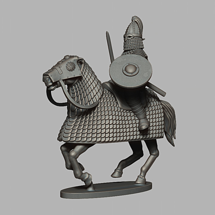 3D Printable Late Roman Cataphracts by Wargames Atlantic