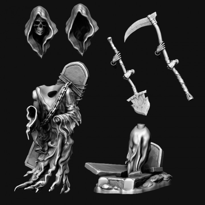 3D Printable Cemetery Characters by Safehold