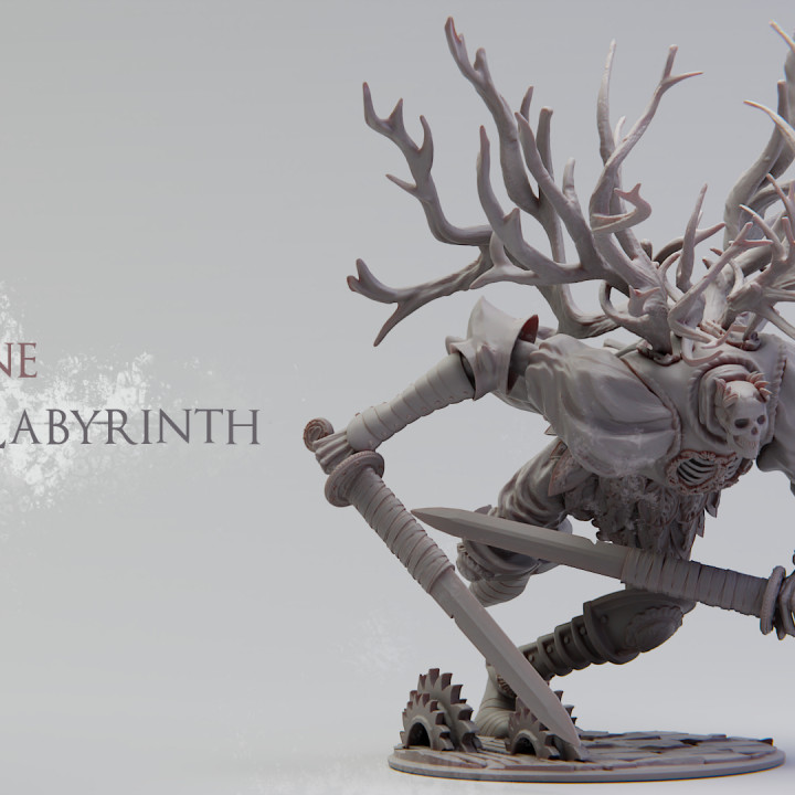 3D Printable [FREE] Lord of the Labyrinth by realsteone miniatures