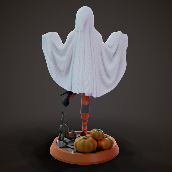3D Printable FIGURINE COLLECTION / SEXY GHOSTS / 3 PIECES by Chagarin