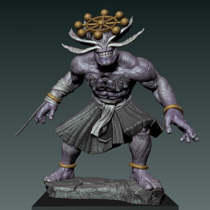 3D Printable Mahoraga by Art of V