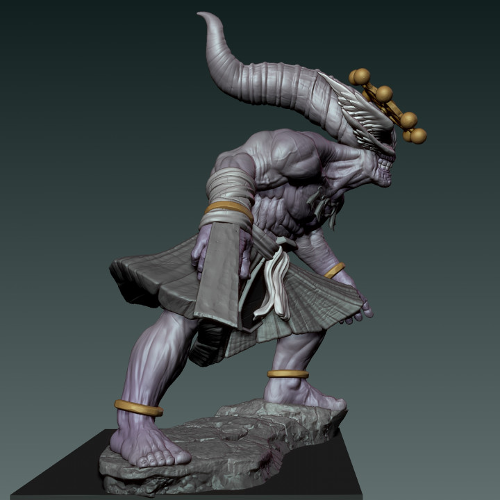 3D Printable Mahoraga by Art of V
