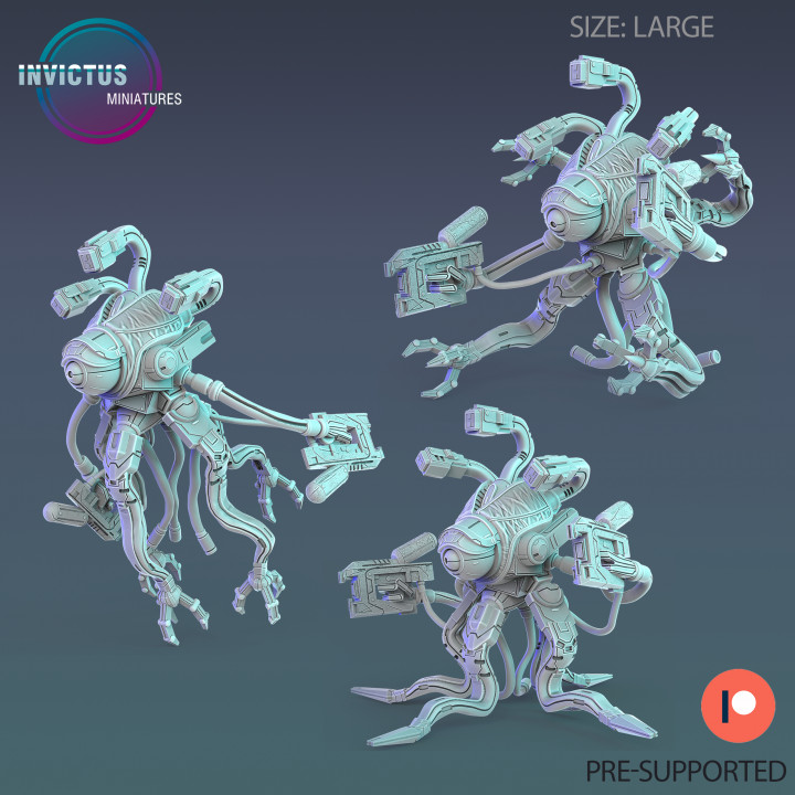 3D Printable Cyberpunk City Set / Future AI Encounters / Cyber Machine ...