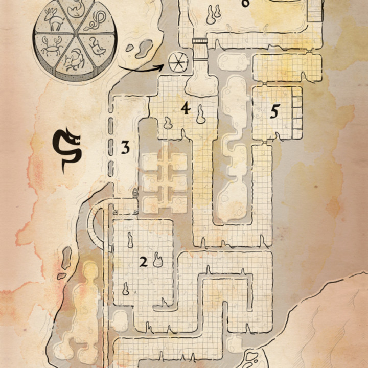 3D Printable HUMBLEWOOD: THE WAKEWYRM'S FURY (PDF) by Hit Point Press