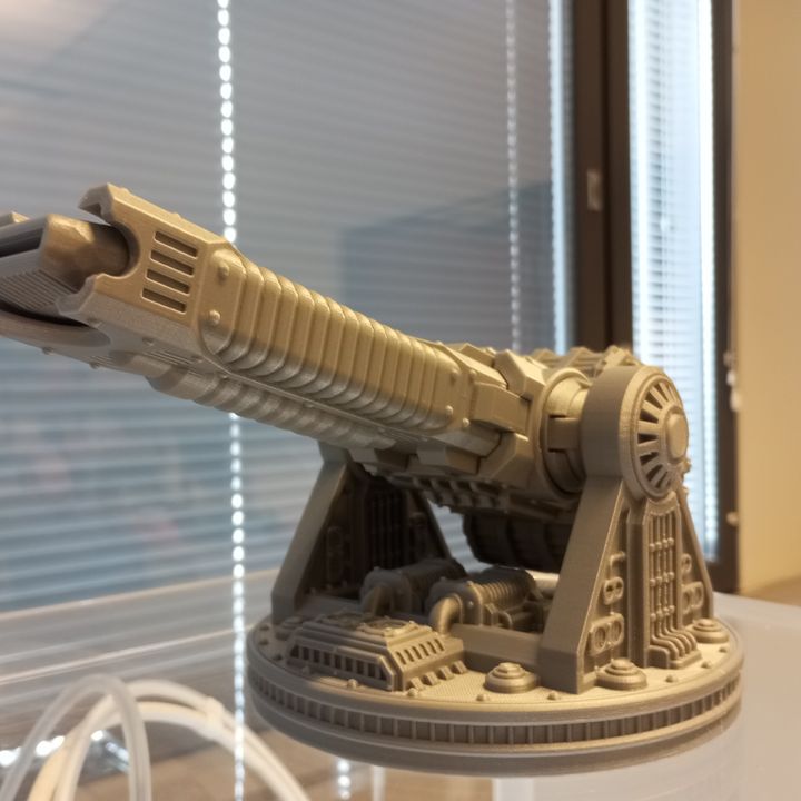 3D Print of Heavy Plasma Cannon by Tsavrvs