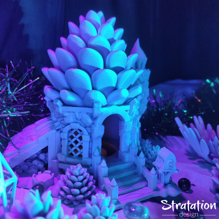 3D Printable Winter Celebration Decoration Bundle by Stratation Design