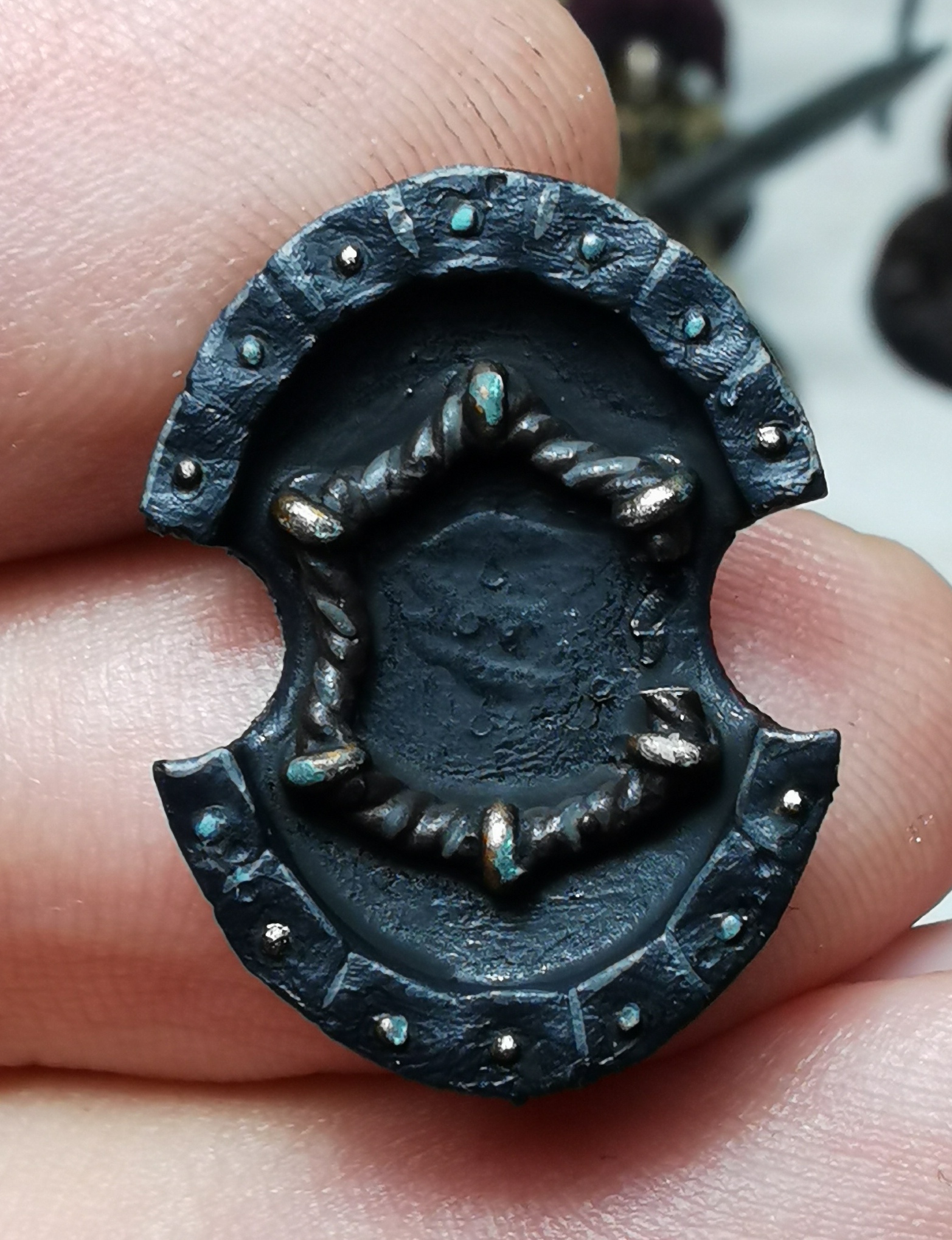 3D Printable Extra Shield ONE - 6 unique models by TheGoodBrick