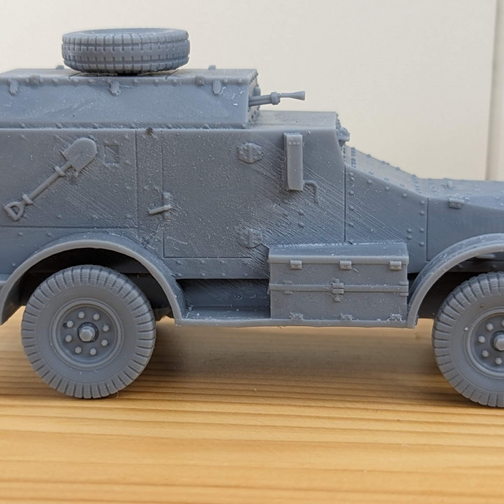 3D Printable Armoured Car Panhard 179 (France, WW2) by Wargame3d
