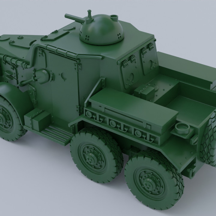 3D Printable Artillery tractor Laffly s15toe (France, WW2) by Wargame3d