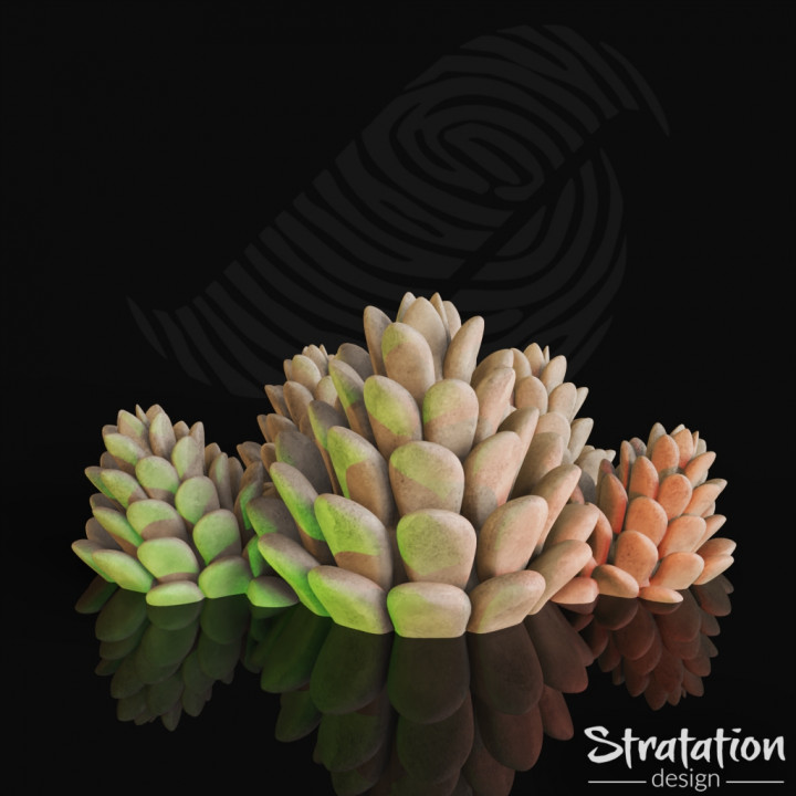 3D Printable Pine Cone Bunch by Stratation Design