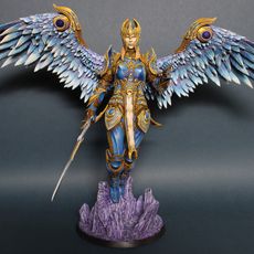 3D Printable Resplendent Paladin (298mm) + Bust (156mm) by Bulkamancer ...