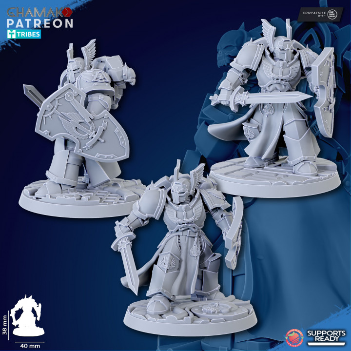 3D Printable Vengeful Swords by Ghamak