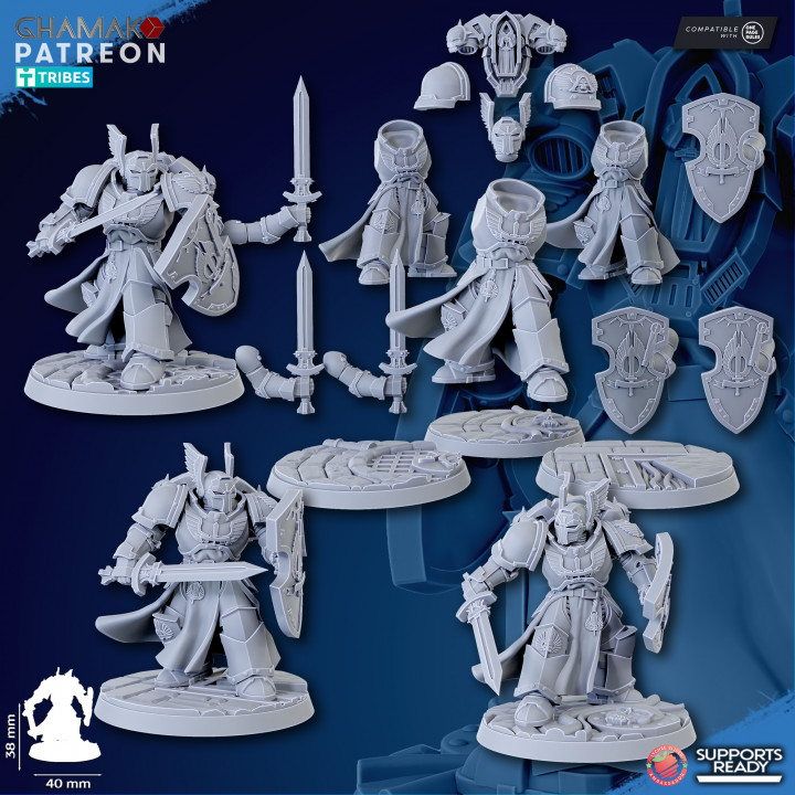 3D Printable Vengeful Swords by Ghamak