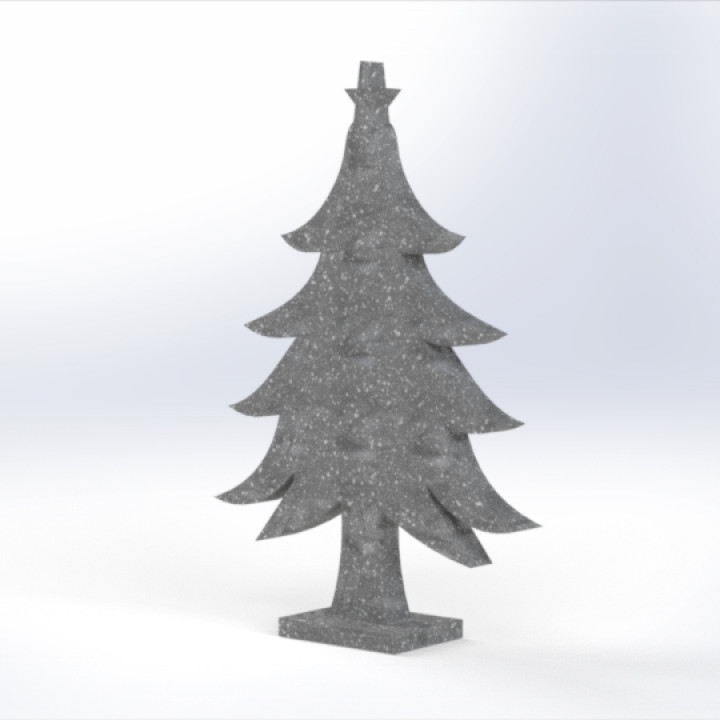 3D Printable Pine tree by Mücahit Yıldız