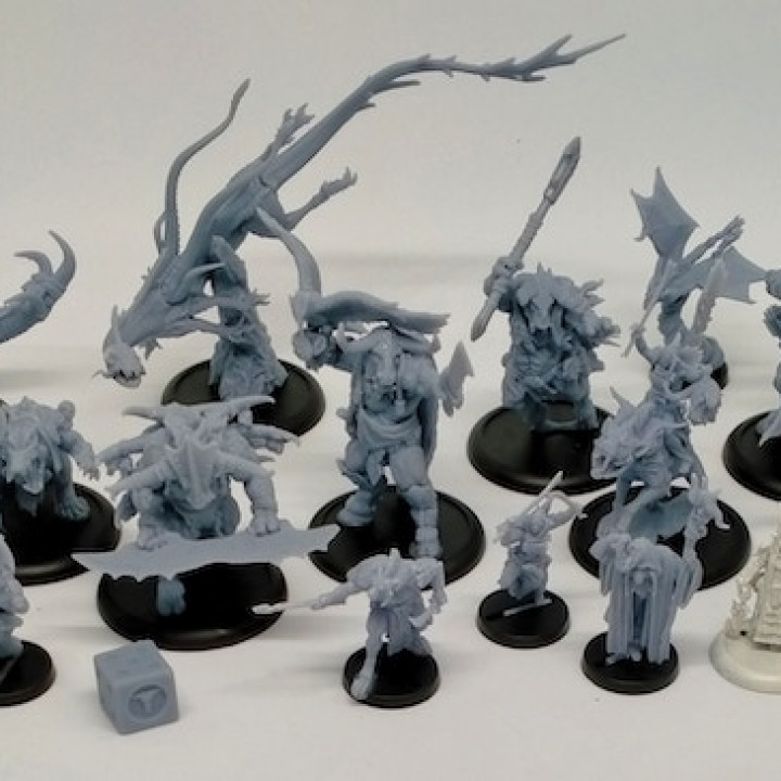 3D Printable The Great Basilisk of Ark'Habbath. Sea Dragon (Unsupported ...