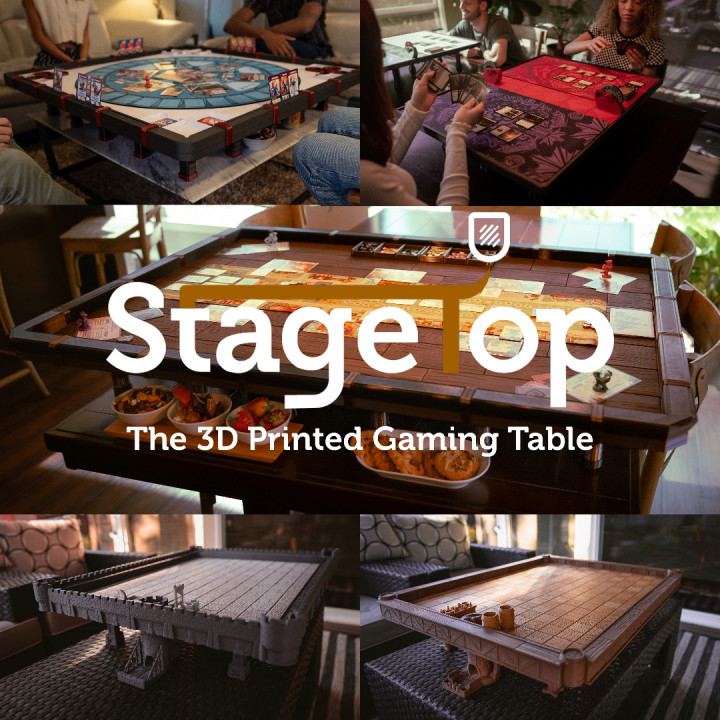 StageTop: The 3D Printed Gaming Table Campaign - MyMiniFactory