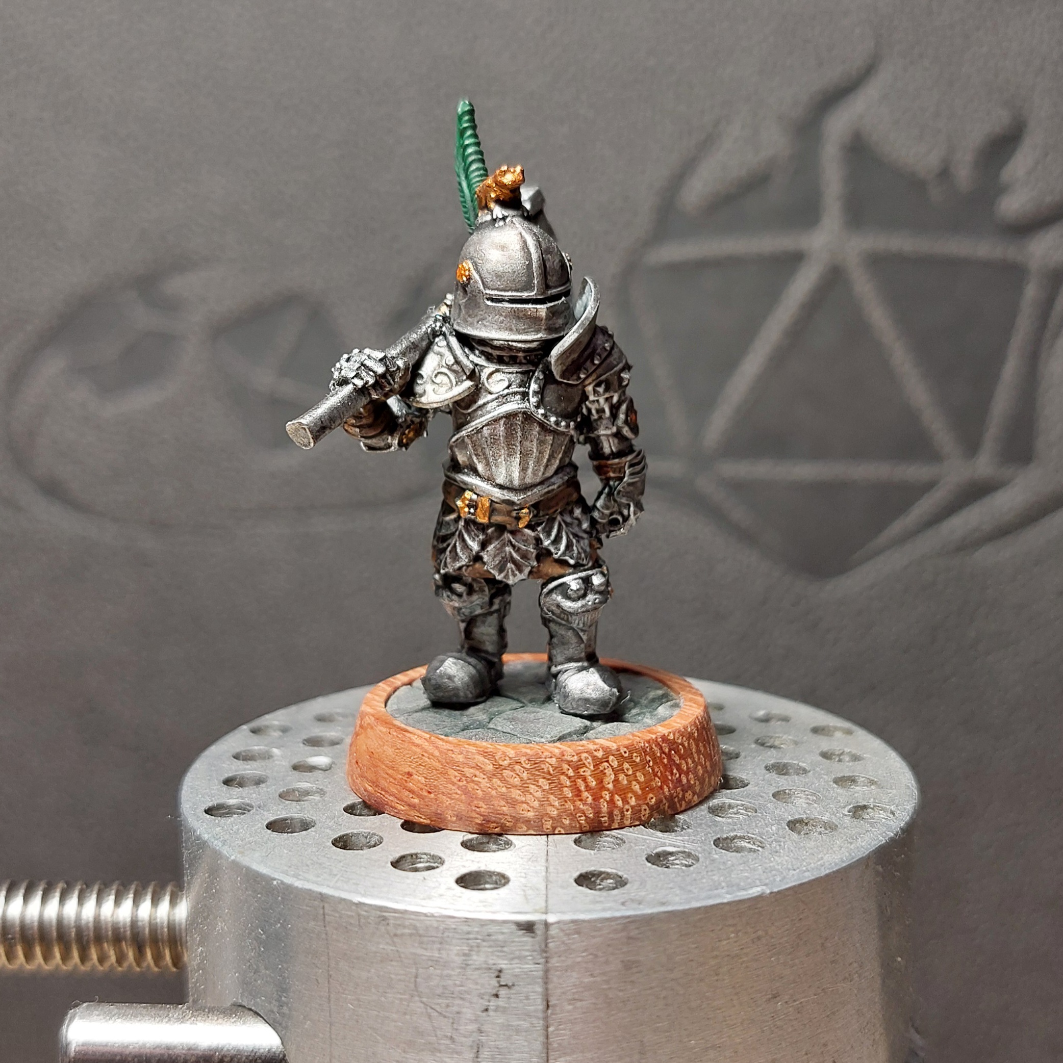 3D Printable Bullywug Knight L by vector.miniatures