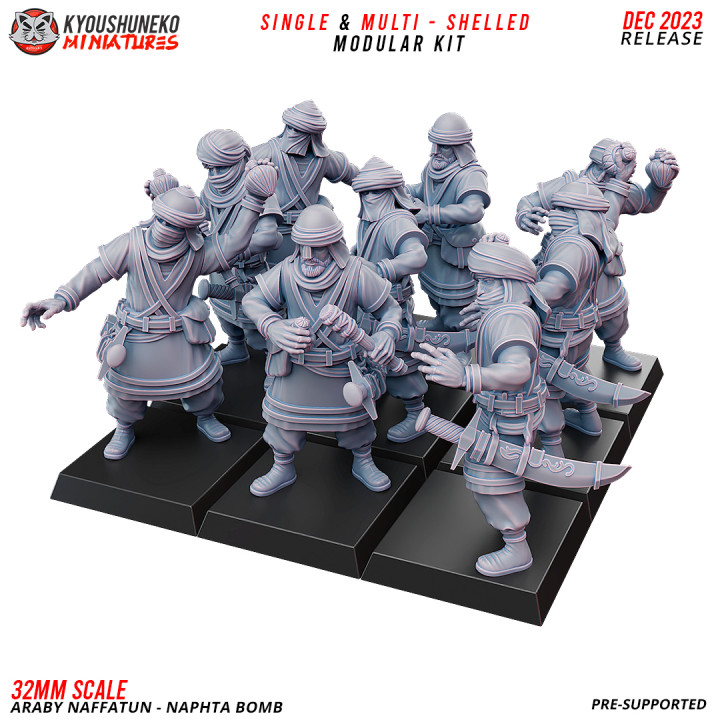3D Printable December Fantasy 2023 Release - Araby Army IV by ...
