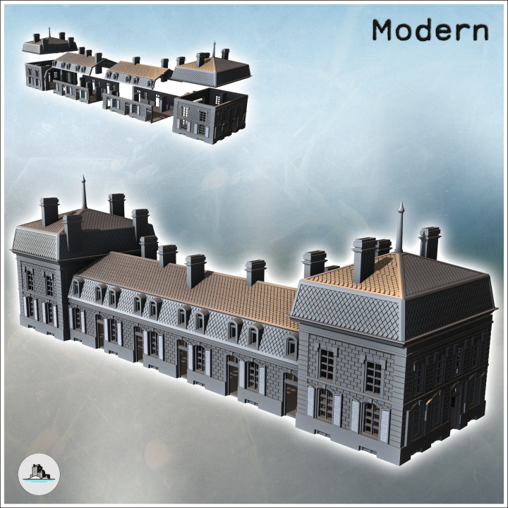 3D Printable Modern city pack No. 7 - Modern WW2 WW1 World War Diaroma ...