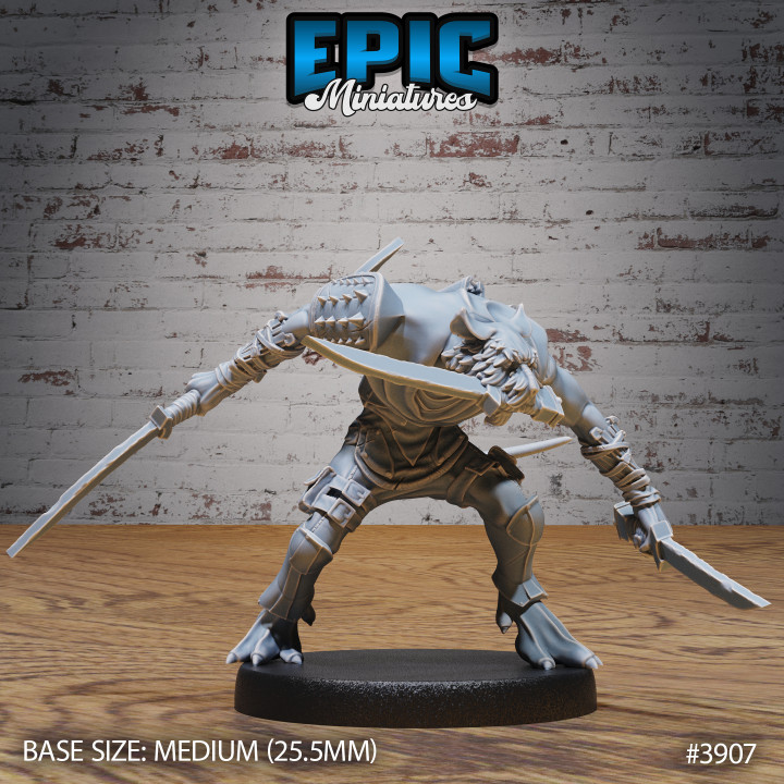 3D Printable Veteran Rat Folk Thief Set / Mice Raider / Cave Mouse ...