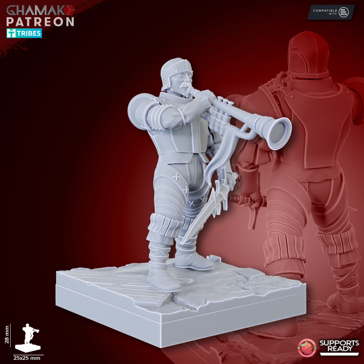 3D Printable Doppelsoldner by Ghamak