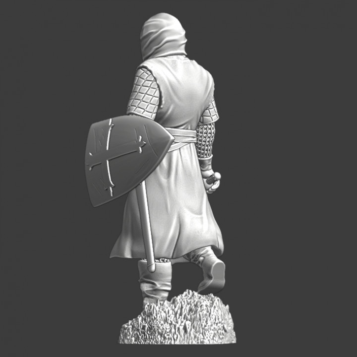 3D Printable Medieval Leper Knight - Order of Lazarus by Northern ...