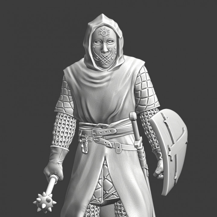 3D Printable Medieval Leper Knight - Order of Lazarus by Northern ...