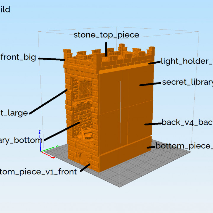3D Printable Shelfventures Book Nook by Donald Stouffer