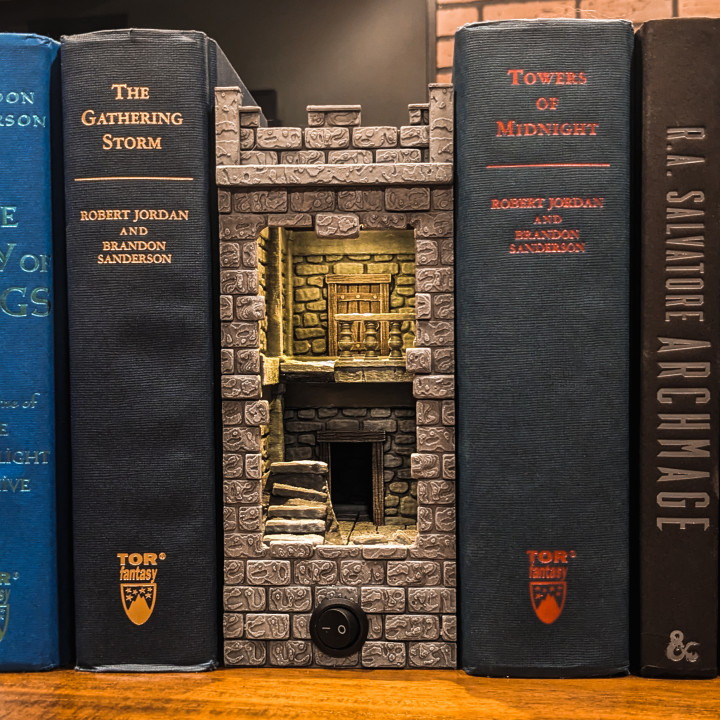 3D Printable Shelfventures Book Nook by Donald Stouffer