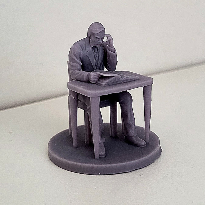 3D Printable Professor by Vanquish the Darkness