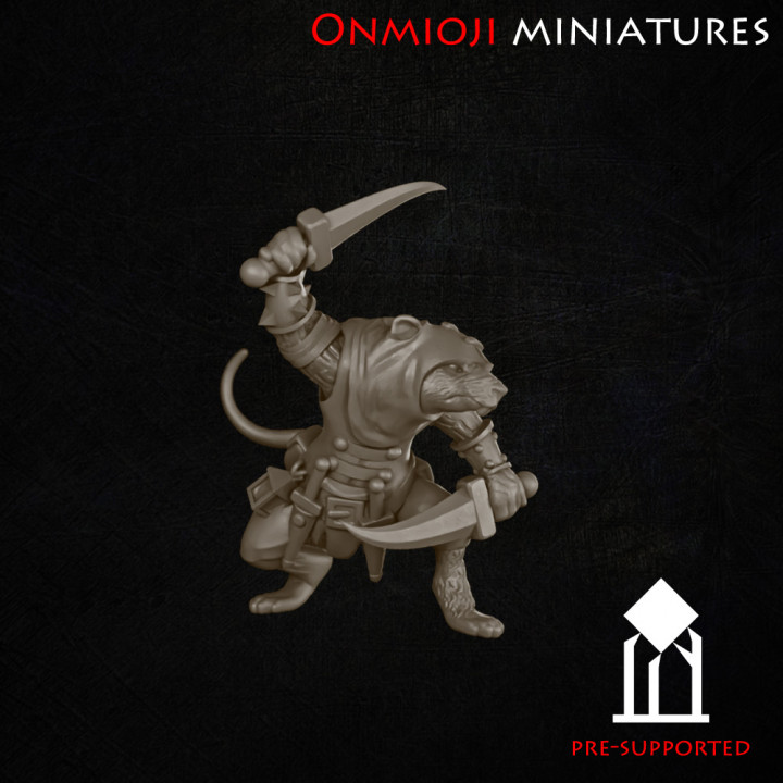 3D Printable Mutant rat by Stanislav Kuznetsov