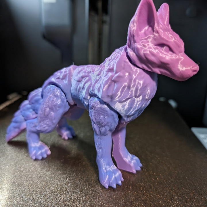 3D Print of Cinder Wolf by jazzy_plz