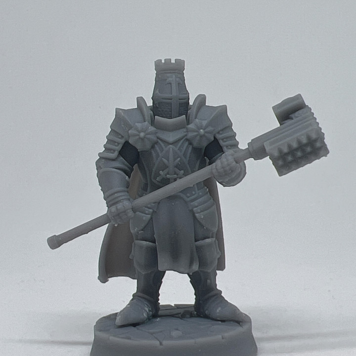 3D Printable Heavy knight by Willy Kao