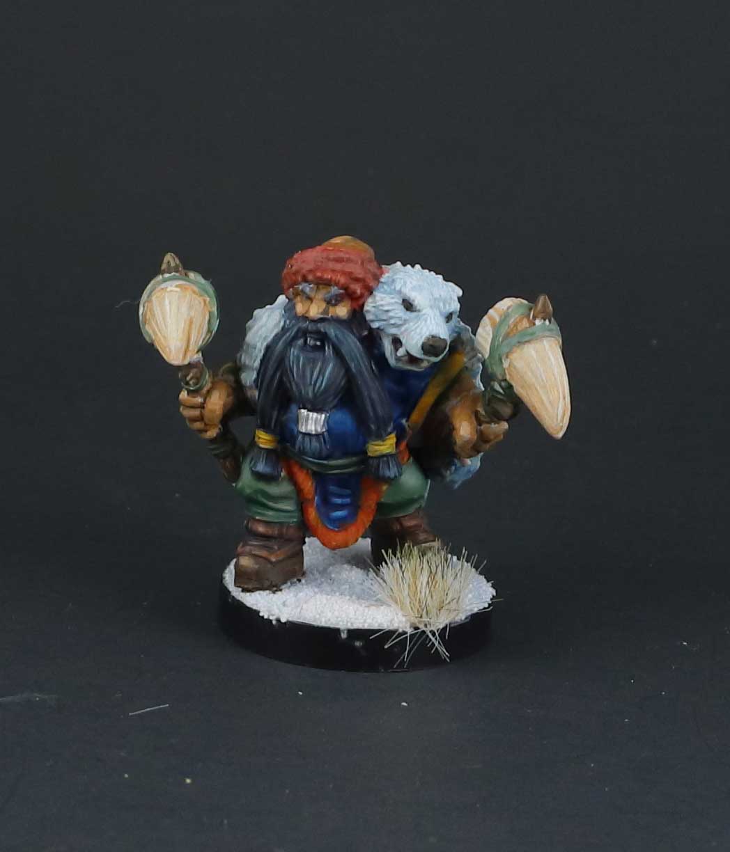 3D Printable Dwarf Fighter - Nanouk the Dwarven Fighter ( Dwarf with ...