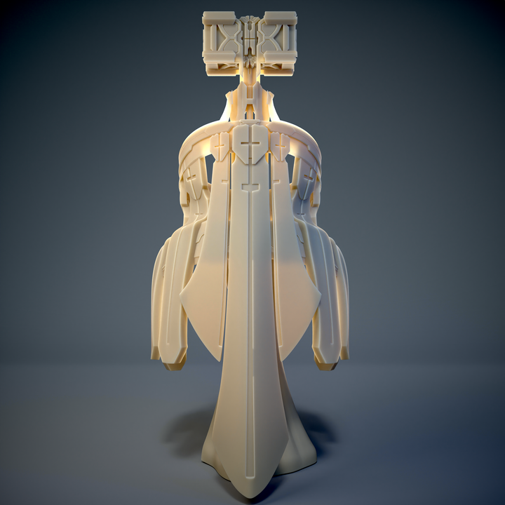 3D Printable Saint Heila by Mad's Minis