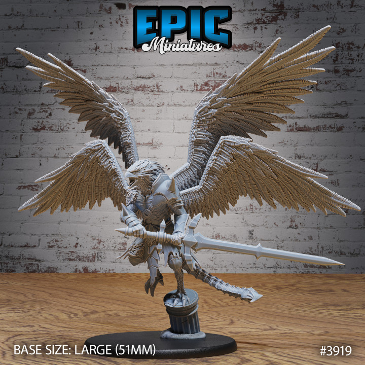 3D Printable Demon Lord Pazuzu Attack / Winged Beast / Dark Angel ...