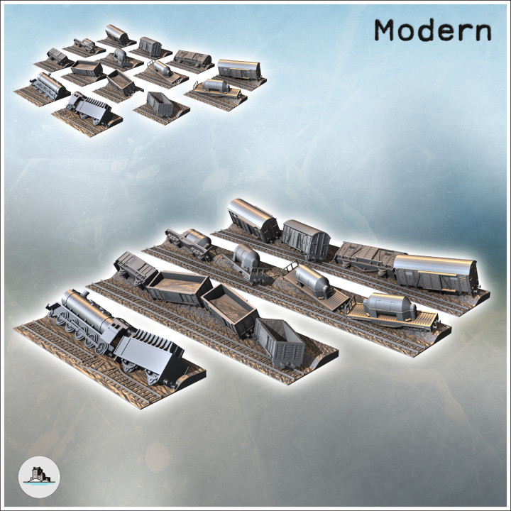 3D Printable Modern city pack No. 8 - Modern WW2 WW1 World War Diaroma ...