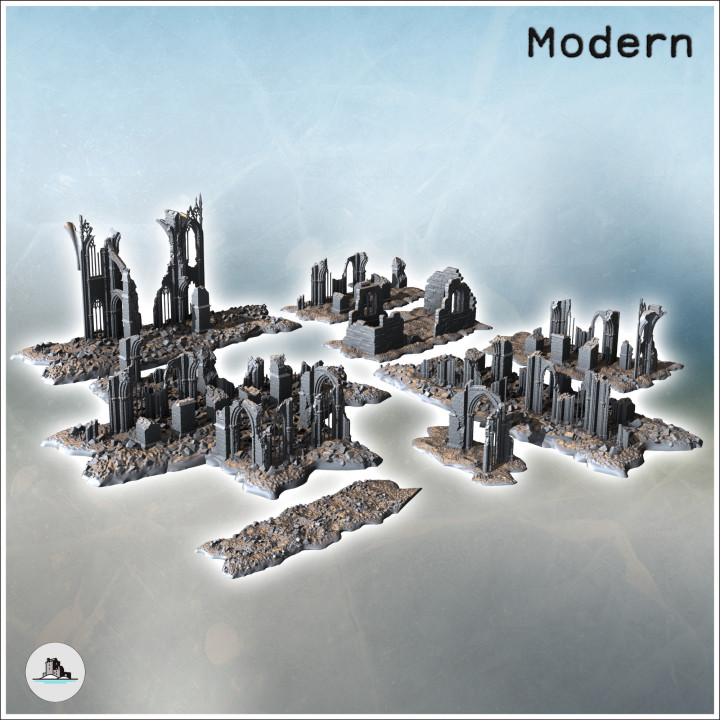 3D Printable Modern city pack No. 8 - Modern WW2 WW1 World War Diaroma ...