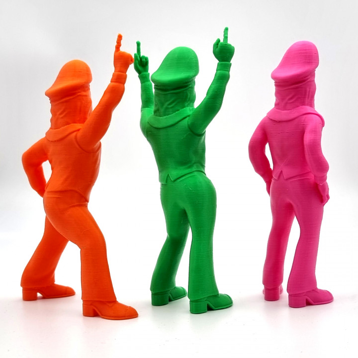 3D Printable Dicky Night Fever by iradj3d