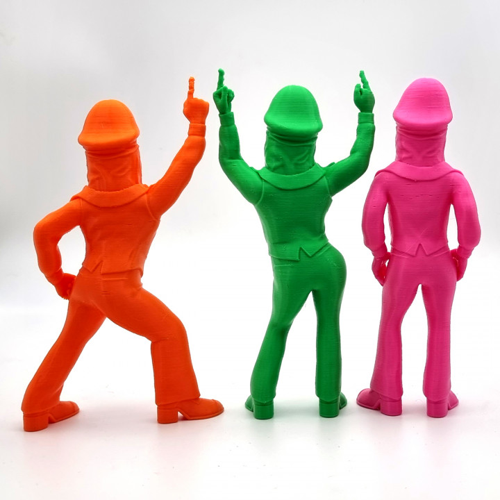 3D Printable Dicky Night Fever by iradj3d