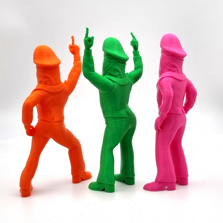 3D Printable Dicky Night Fever by iradj3d