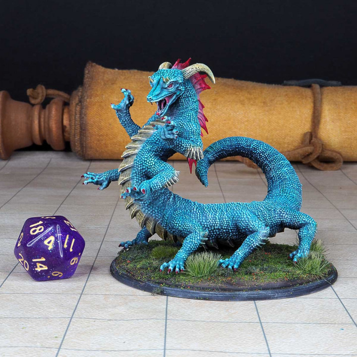 3D Printable Behir by La Louve 3D