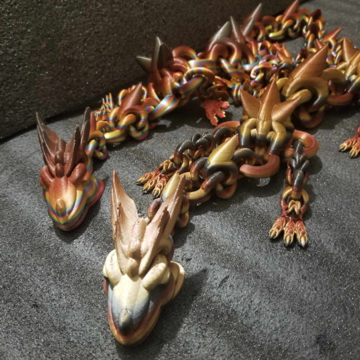 3D Printable Shakaworld3d Knotted Torus Dragon by Shakaworld3D