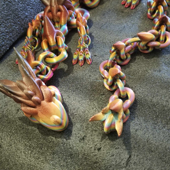 3D Printable Shakaworld3d Knotted Torus Dragon by Shakaworld3D