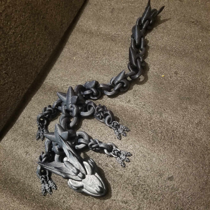 3D Printable Shakaworld3d Knotted Torus Dragon by Shakaworld3D