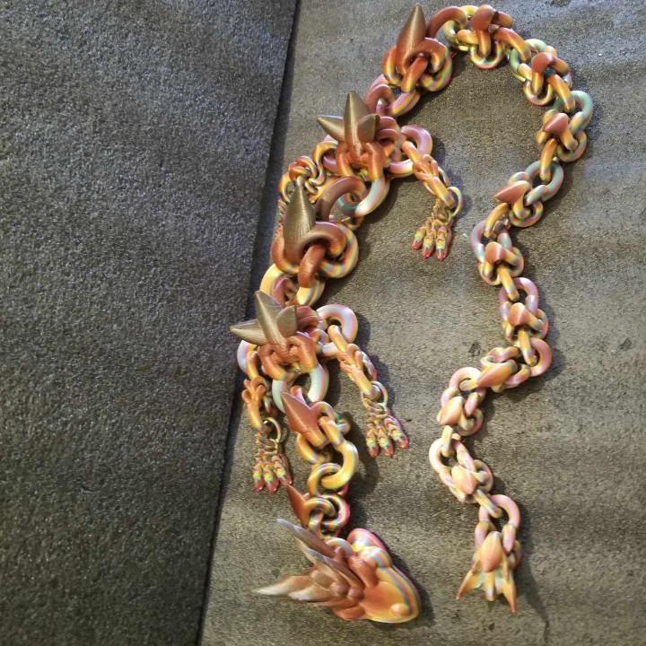 3D Printable Shakaworld3d Knotted Torus Dragon by Shakaworld3D