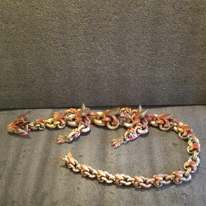 3D Printable Shakaworld3d Knotted Torus Dragon by Shakaworld3D