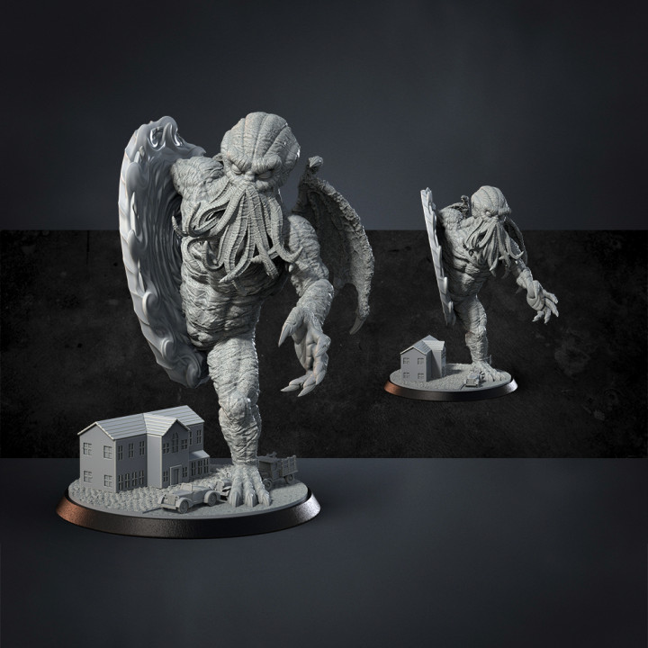 3D Printable MINIATURES for HORROR GAMES - COMPLETE SET by Falcata 3d