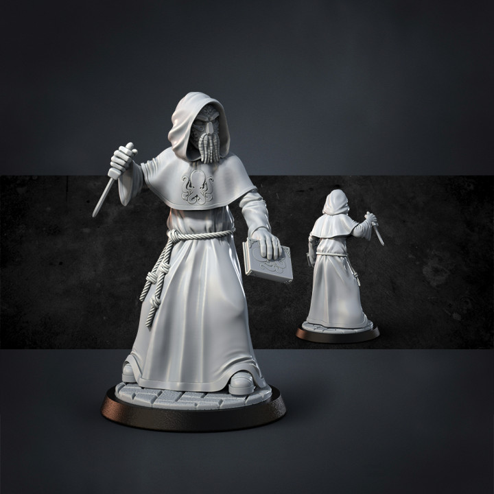 3D Printable MINIATURES for HORROR GAMES - COMPLETE SET by Falcata 3d