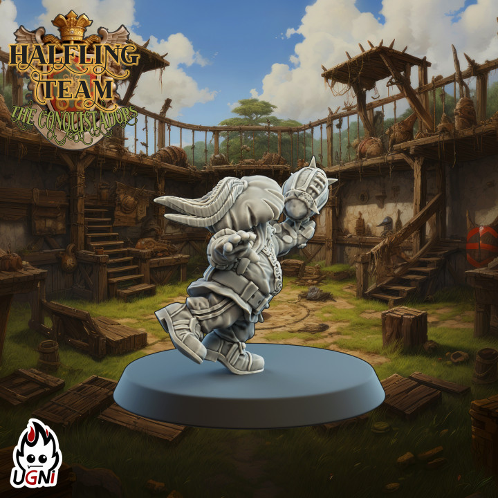 Download Catcher #2 - Halfling Team von UGNI Miniatures